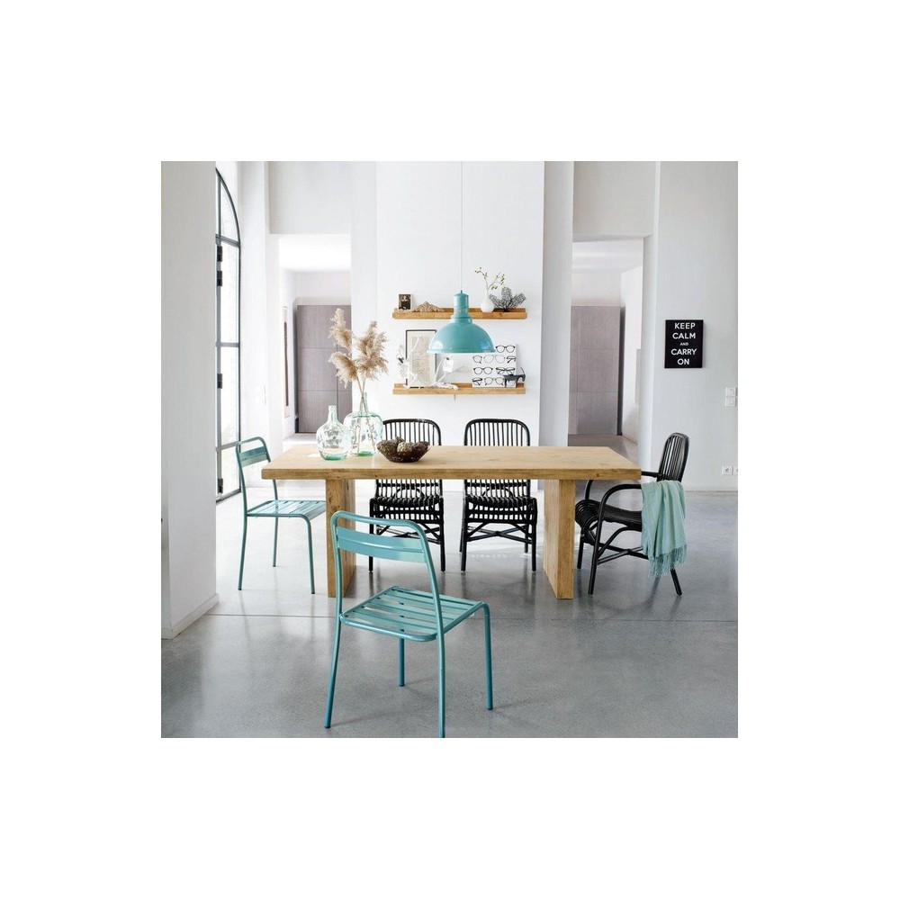 Luma - Repisa de madera de encino efecto laminado