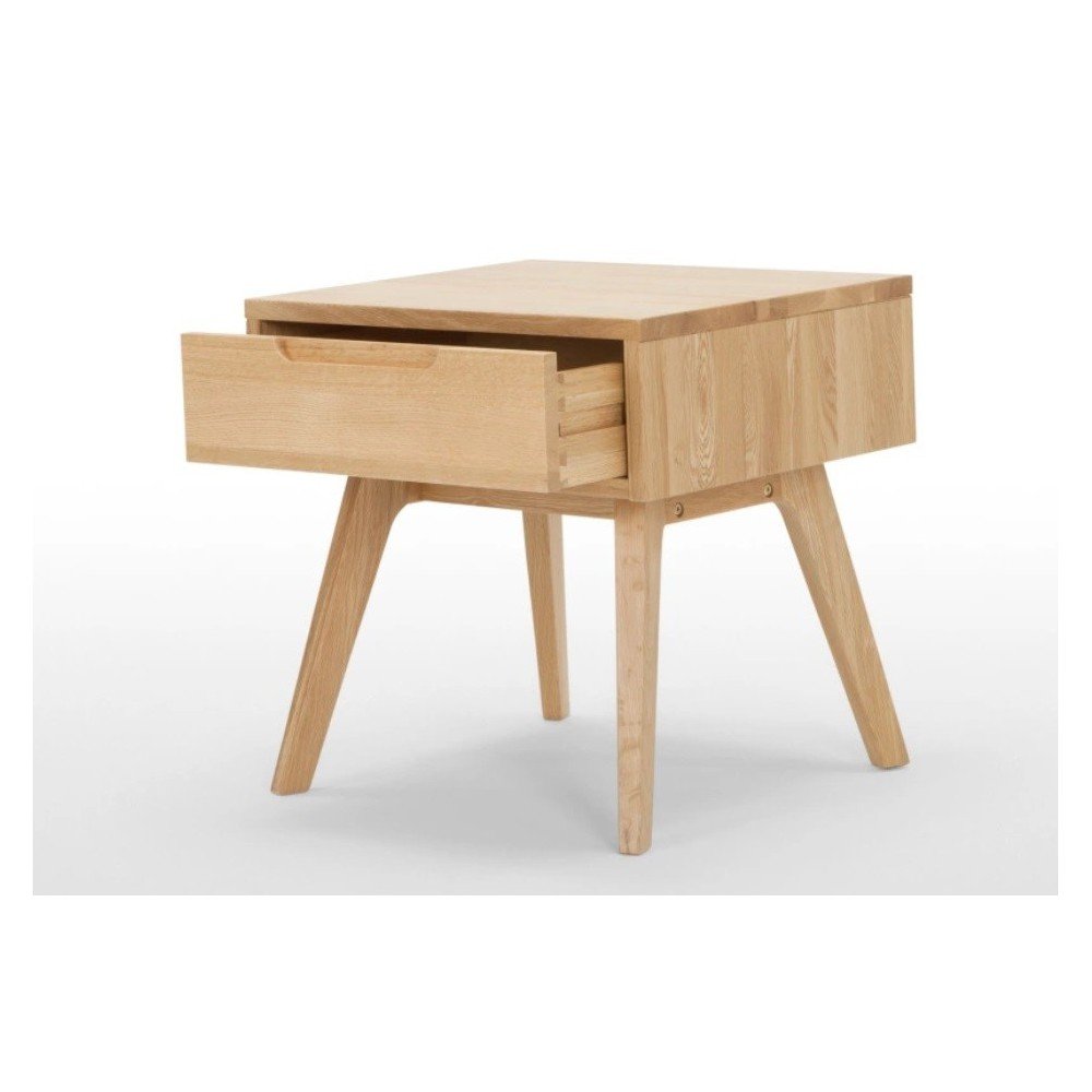Matis - Buro estilo moderno madera de encino con 1 cajon